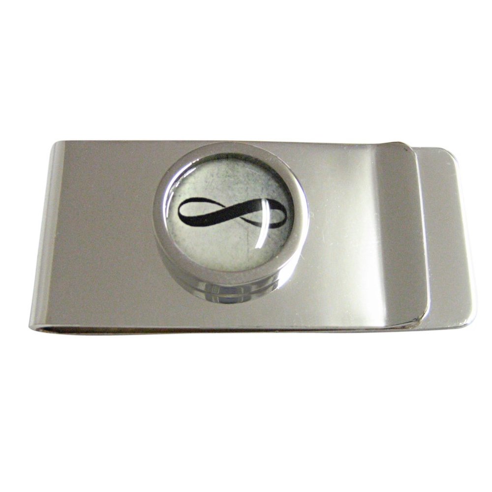Mathematical Infinity Google Symbol Money Clip - Gem